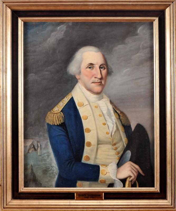 American School, 19th Century | George Washington portrait (1732-1799 ...