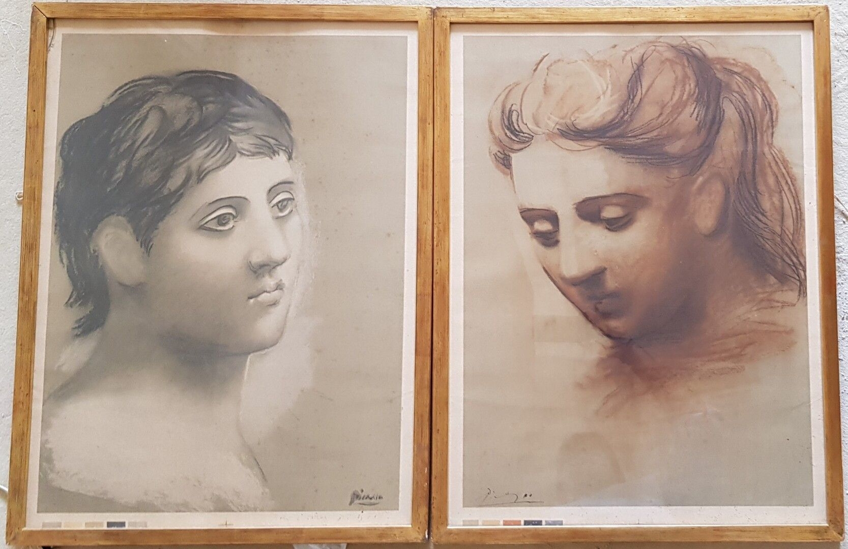 Pablo Picasso | Two portraits | MutualArt