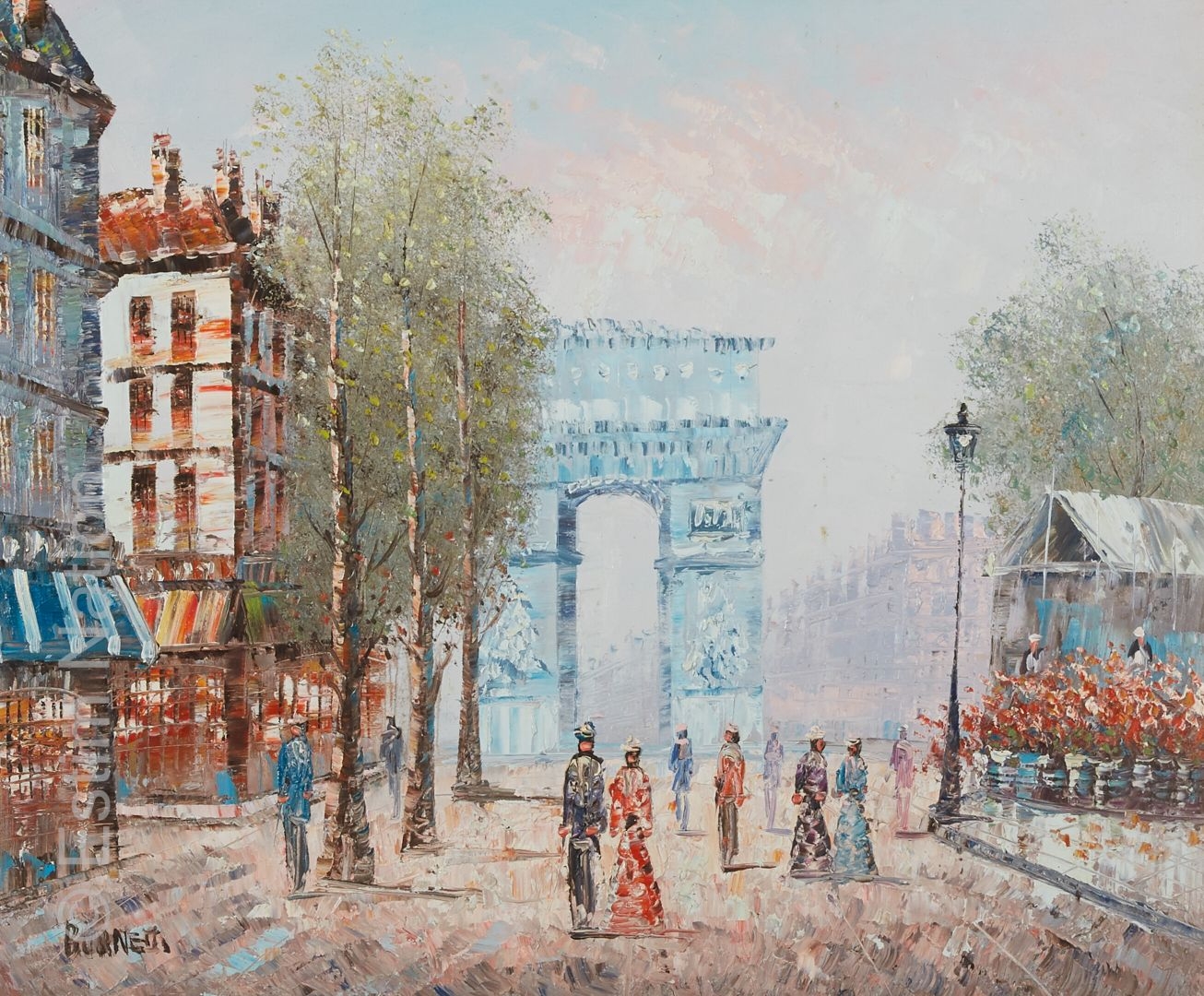 Louis Anthony Burnett | Paris, Porte Saint-Denis | MutualArt