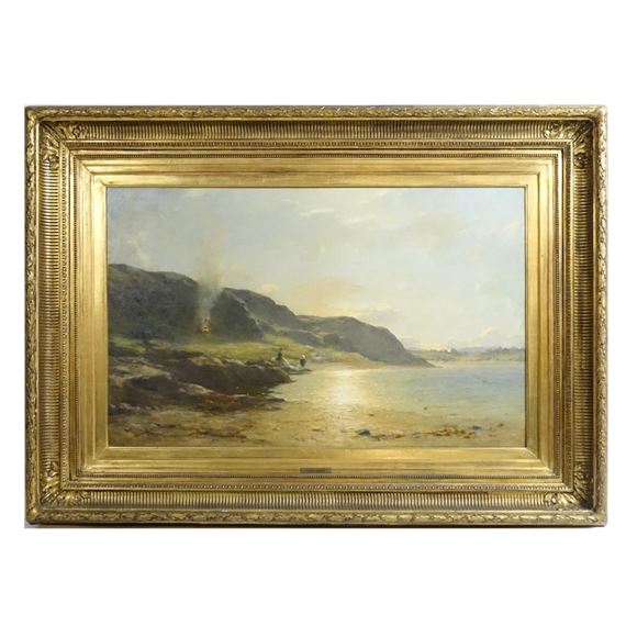 Duncan Cameron | Rocky Coastal Scene | MutualArt