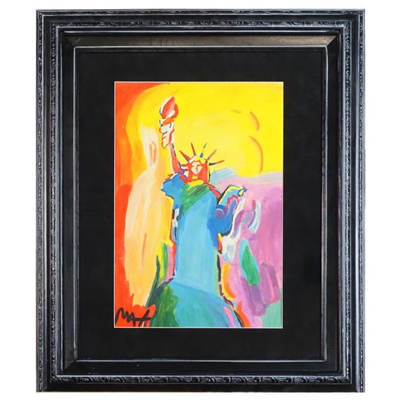 Peter Max | Lady Liberty | MutualArt