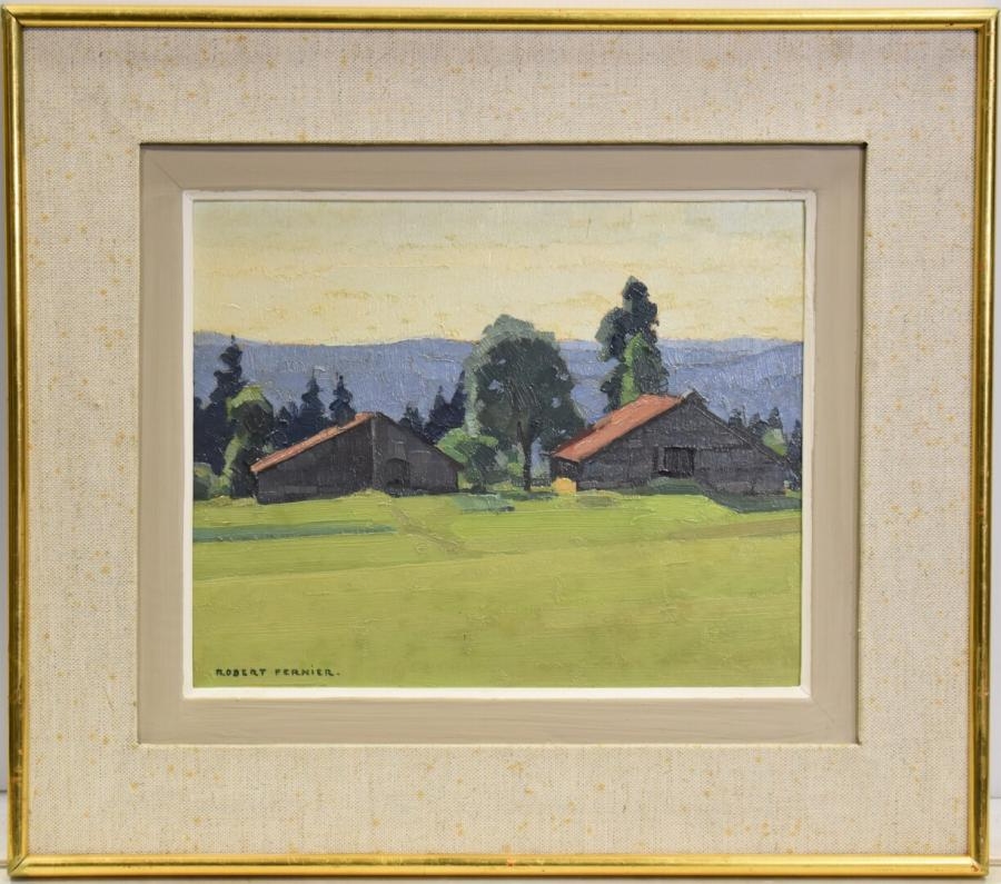 Robert Fernier | FERMES DE DUCLOS (1942) | MutualArt