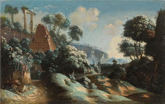 Hubert Robert | „Landscape with ruins“ | MutualArt