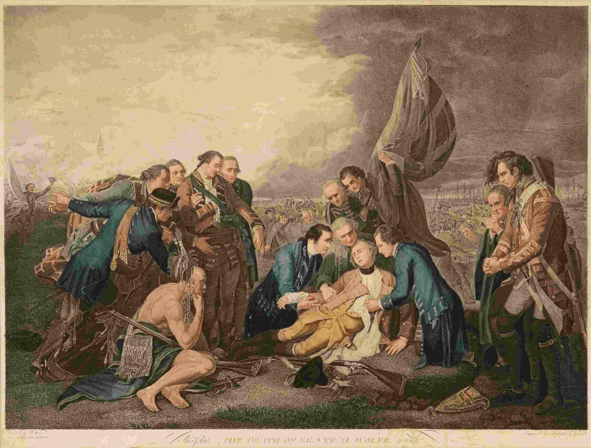 West The Death Of General Wolfe