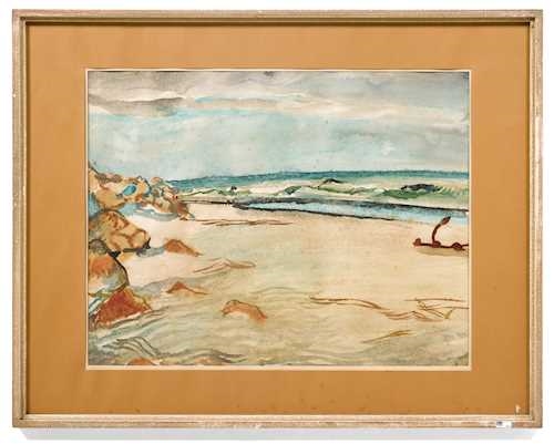 Ernst Stocker | Beach (1939) | MutualArt