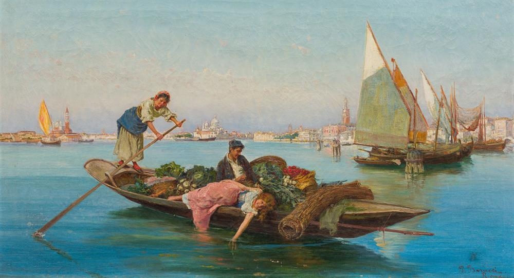 Pietro Barucci | Venetian canal | MutualArt