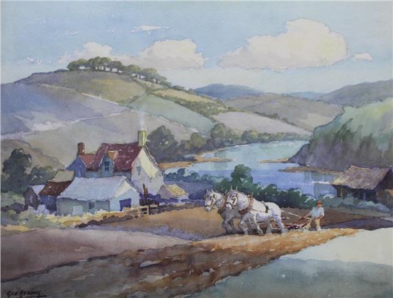 George Ayling | PLOUGHING | MutualArt