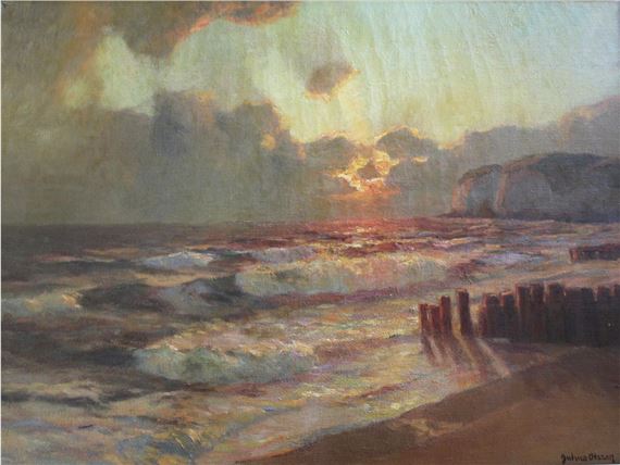 Julius Olsson | SUNSET | MutualArt
