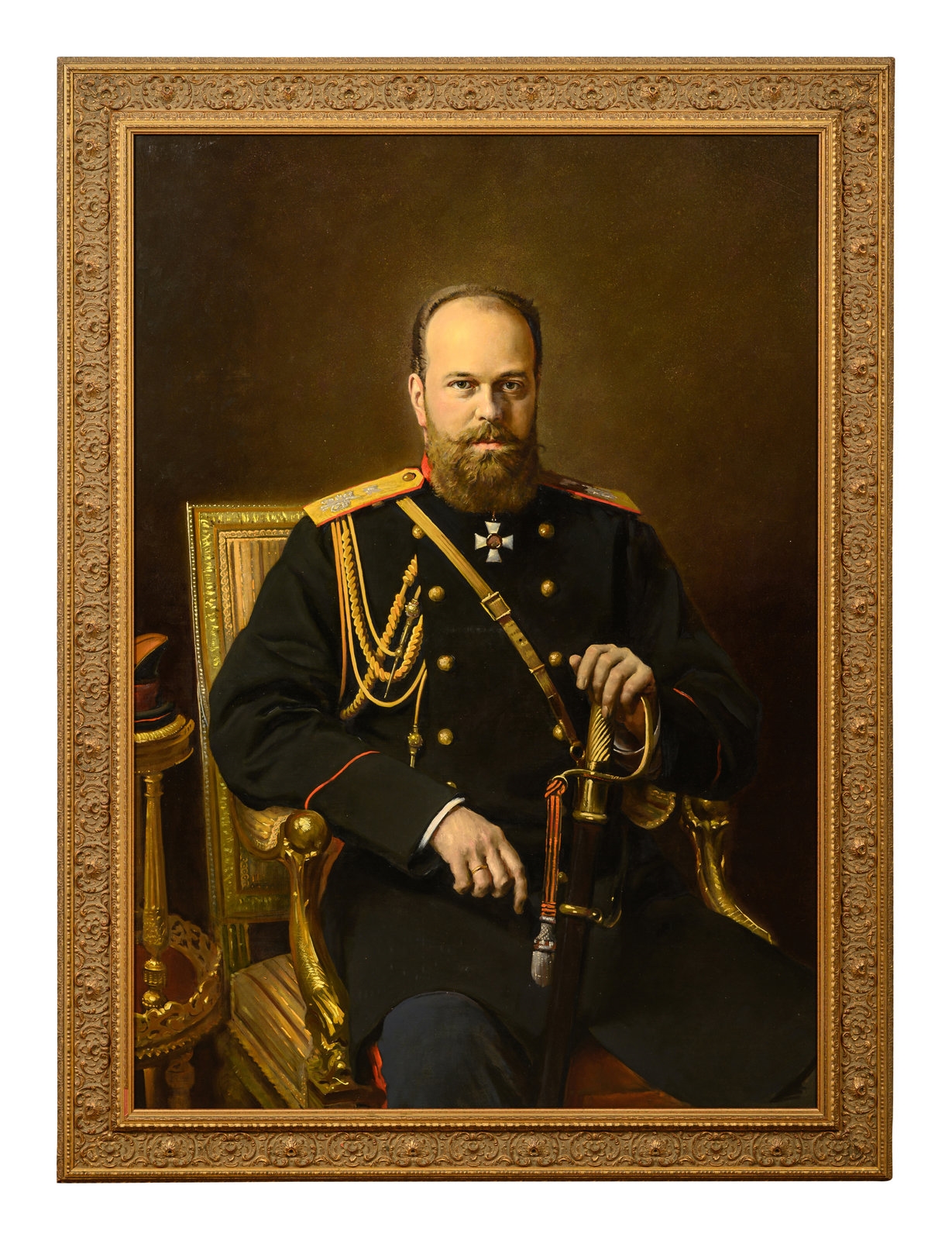 Ivan Kramskoy | Portrait of Alexander III | MutualArt