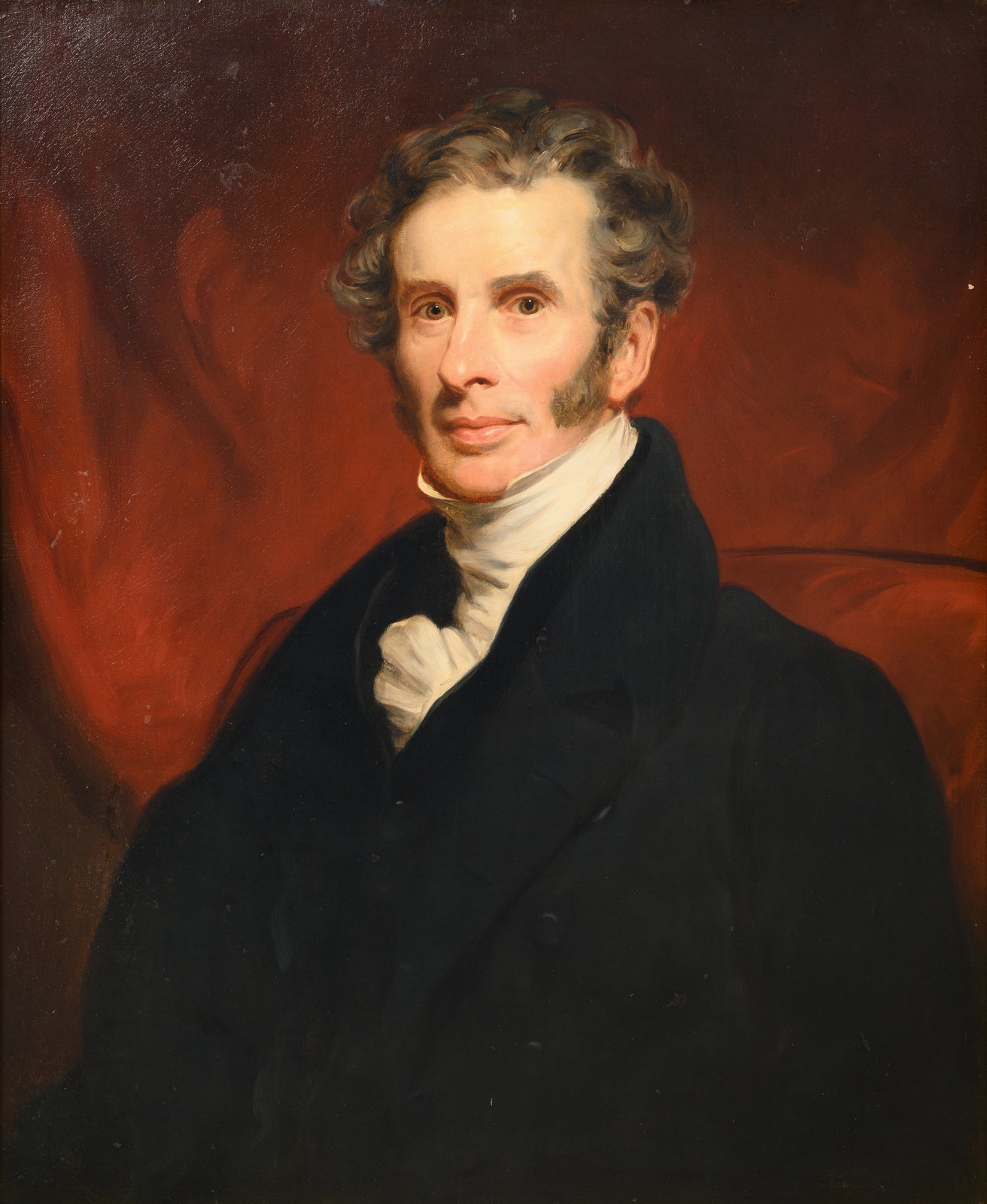 Richard Rothwell | Portrait of an Irish Gentleman (Circa 1828) | MutualArt