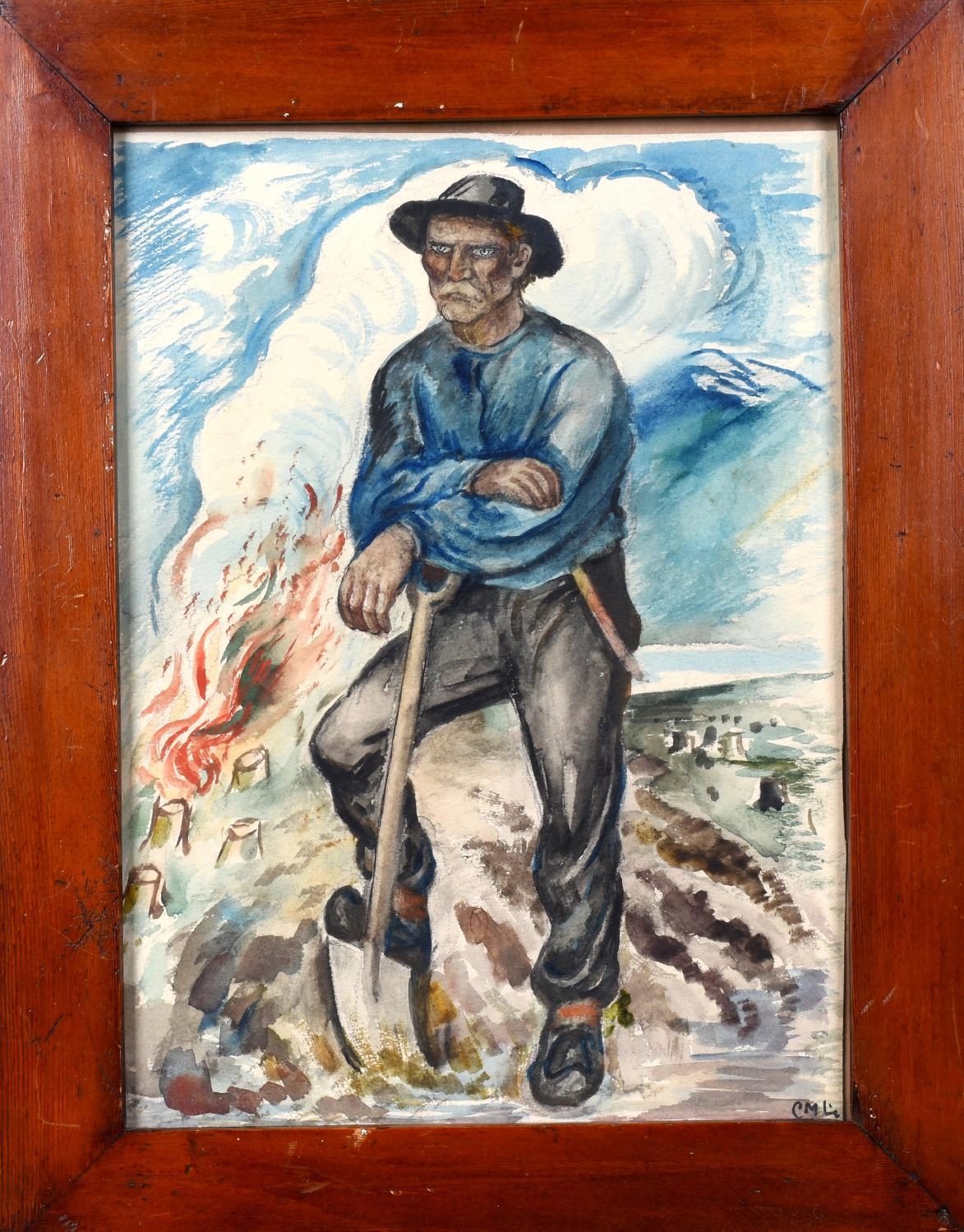 Carl Magnus Lindqvist | Motifs of worker | MutualArt