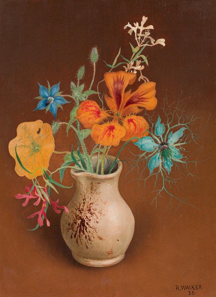 Rudolf Wacker | Autumn Bouquet (1937) | MutualArt
