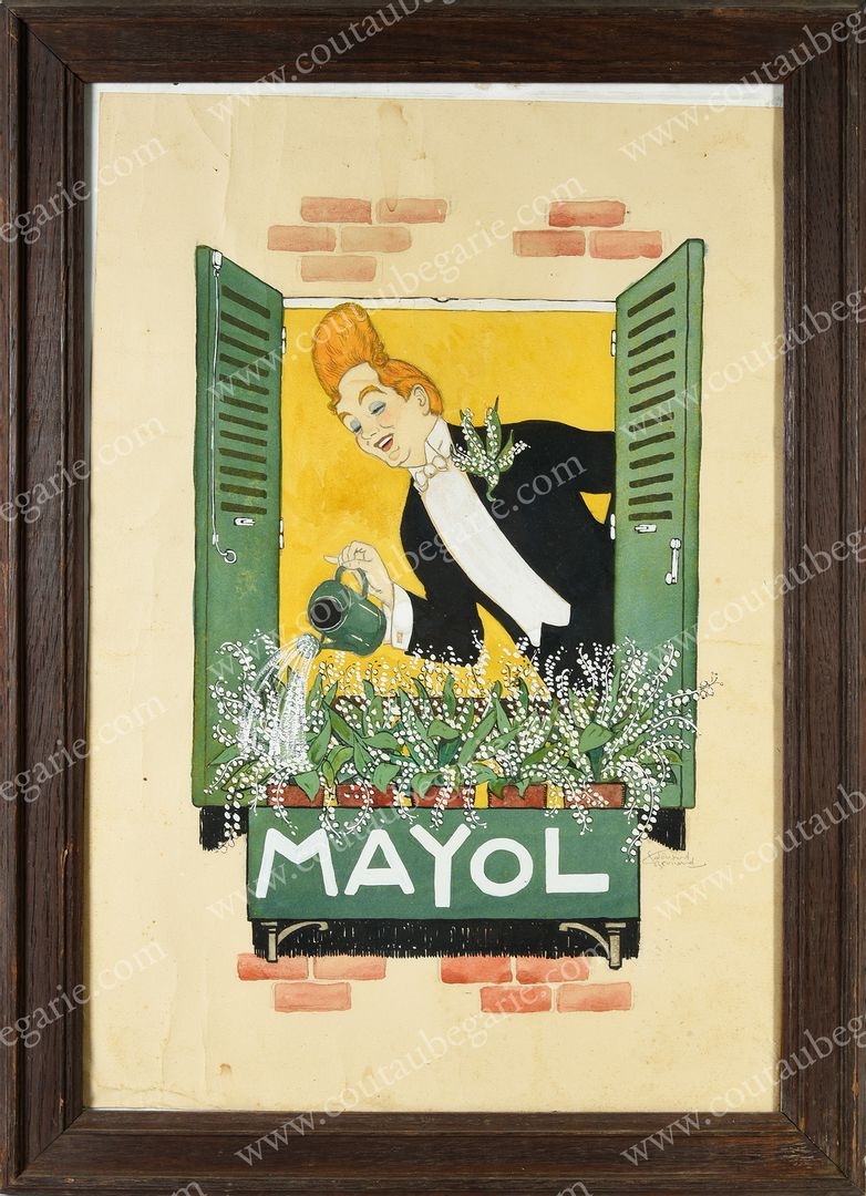 Edouard Alexandre Bernard | Portrait of the singer Félix Mayol (1872 ...