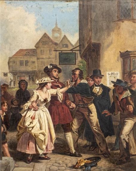 Alexander Johnston | The Press Gang (1874) | MutualArt