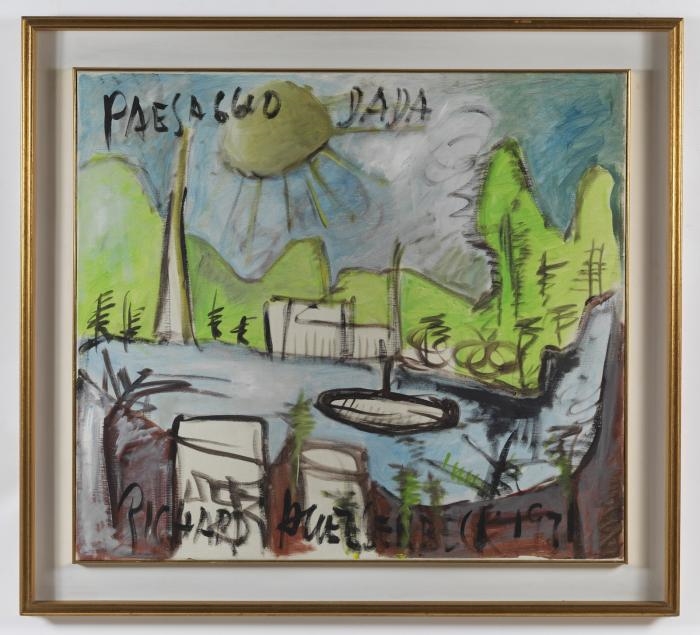 Richard Huelsenbeck | Dada landscape. | MutualArt