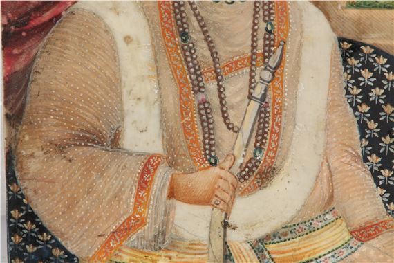 Indian School, 19th Century | λ AN IVORY PORTRAIT OF MAHARAJA BAHADUR ...