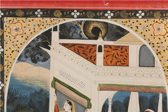 Indian School, 19th Century | AN ILLUSTRATION TO AN ASHTA NAYIKA SERIES ...
