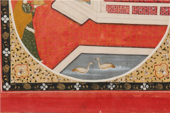 Indian School, 19th Century | AN ILLUSTRATION TO AN ASHTA NAYIKA SERIES ...
