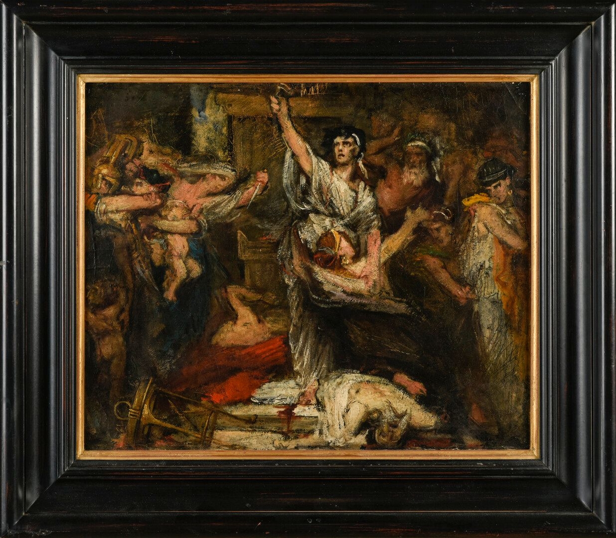 Gabriel Gruchy | La chute de Troie | MutualArt