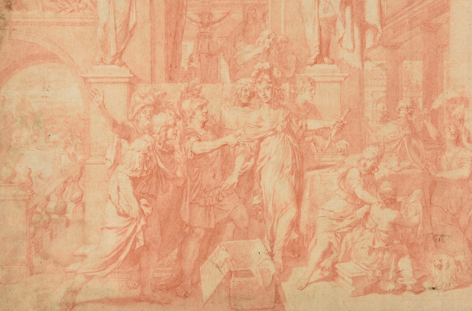 Gerard de Lairesse | Achille reconnu parmi les filles de Lycomède ...