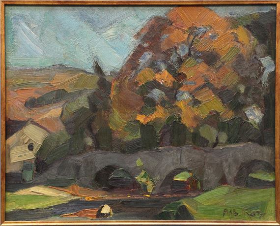 Albert Raty | Le pont de Saint Lambert | MutualArt