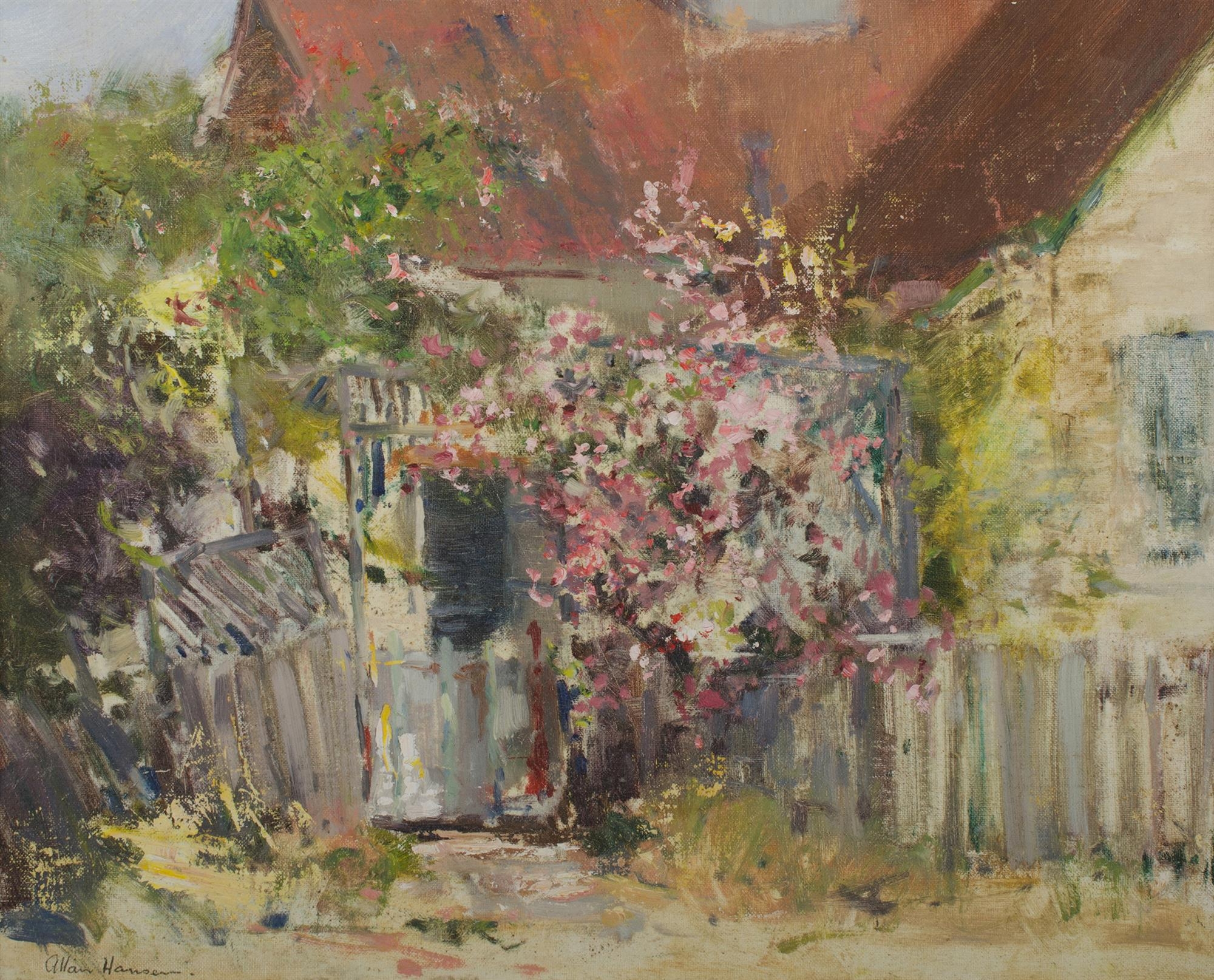 Allan Hansen | The Side Gate (1970) | MutualArt