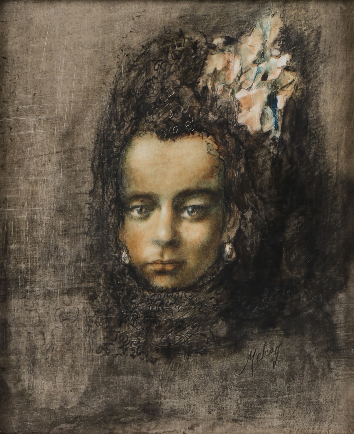 Conger Metcalf | Portrait of Simonetta | MutualArt