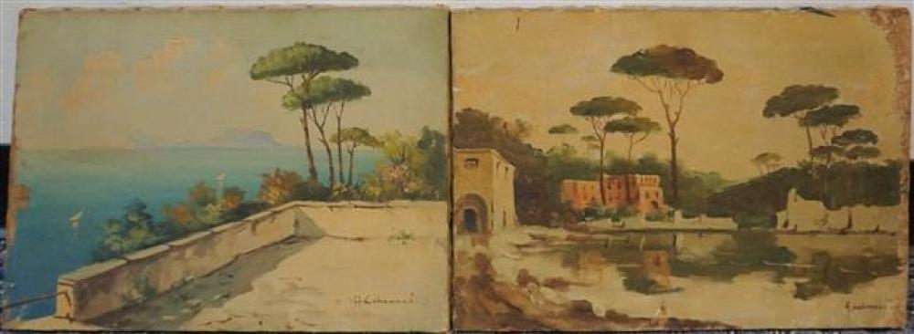 Alberto Colucci | Villa by the River and Ocean View | MutualArt