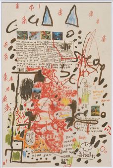 Jean-Michel Basquiat | Untitled (1985) | MutualArt