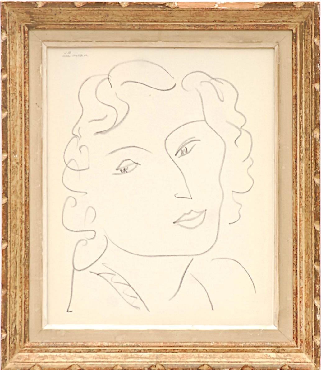Henri Matisse | Portrait of a Woman j18 (1943) | MutualArt
