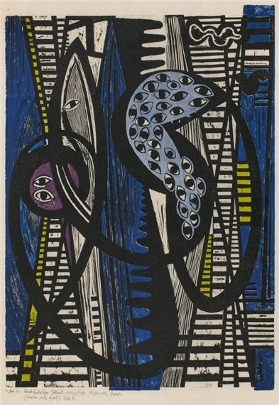 Georg Heck | Warten auf Godot (1960) | MutualArt