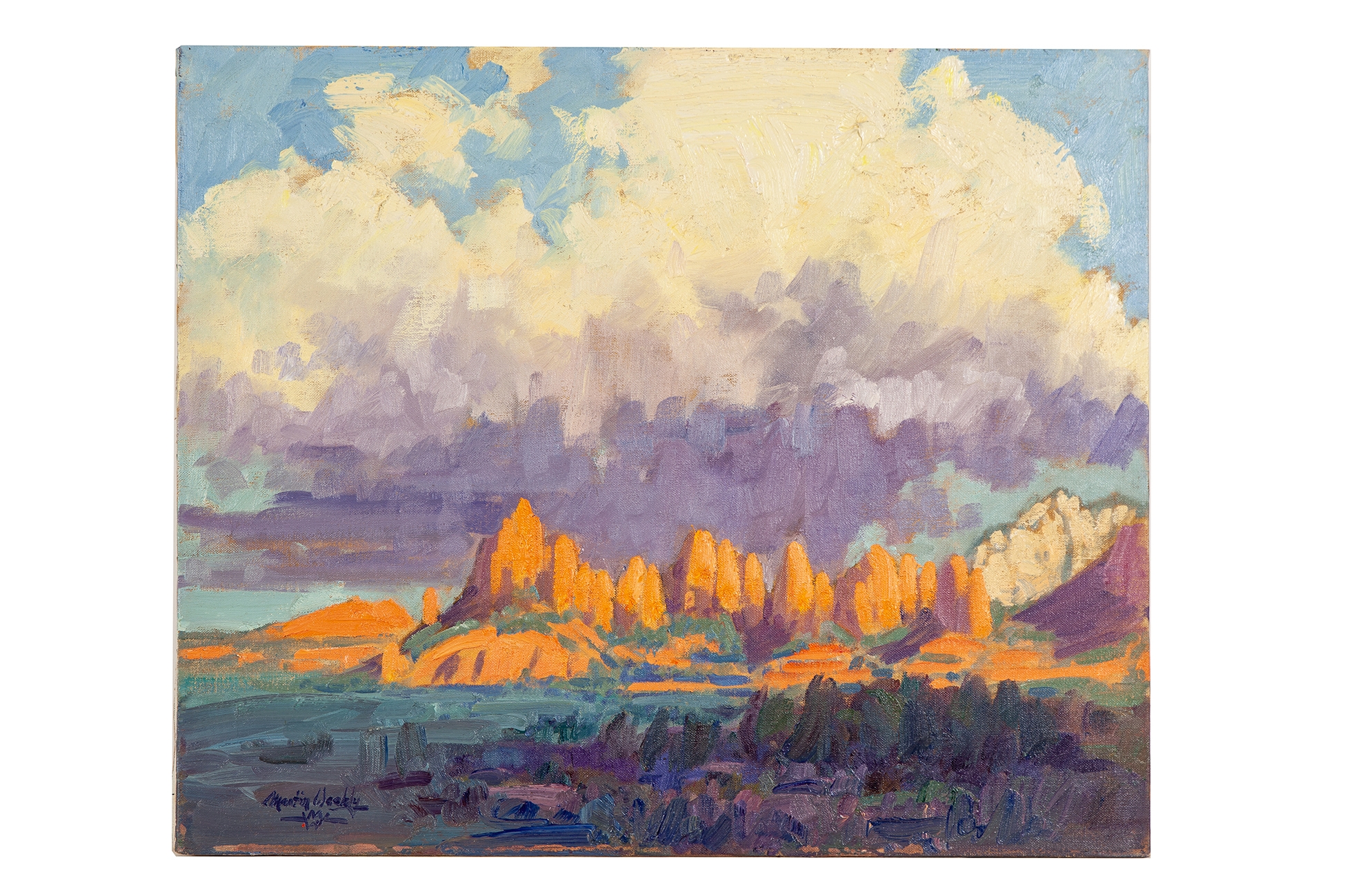 Martin Weekly | Western landscape | MutualArt