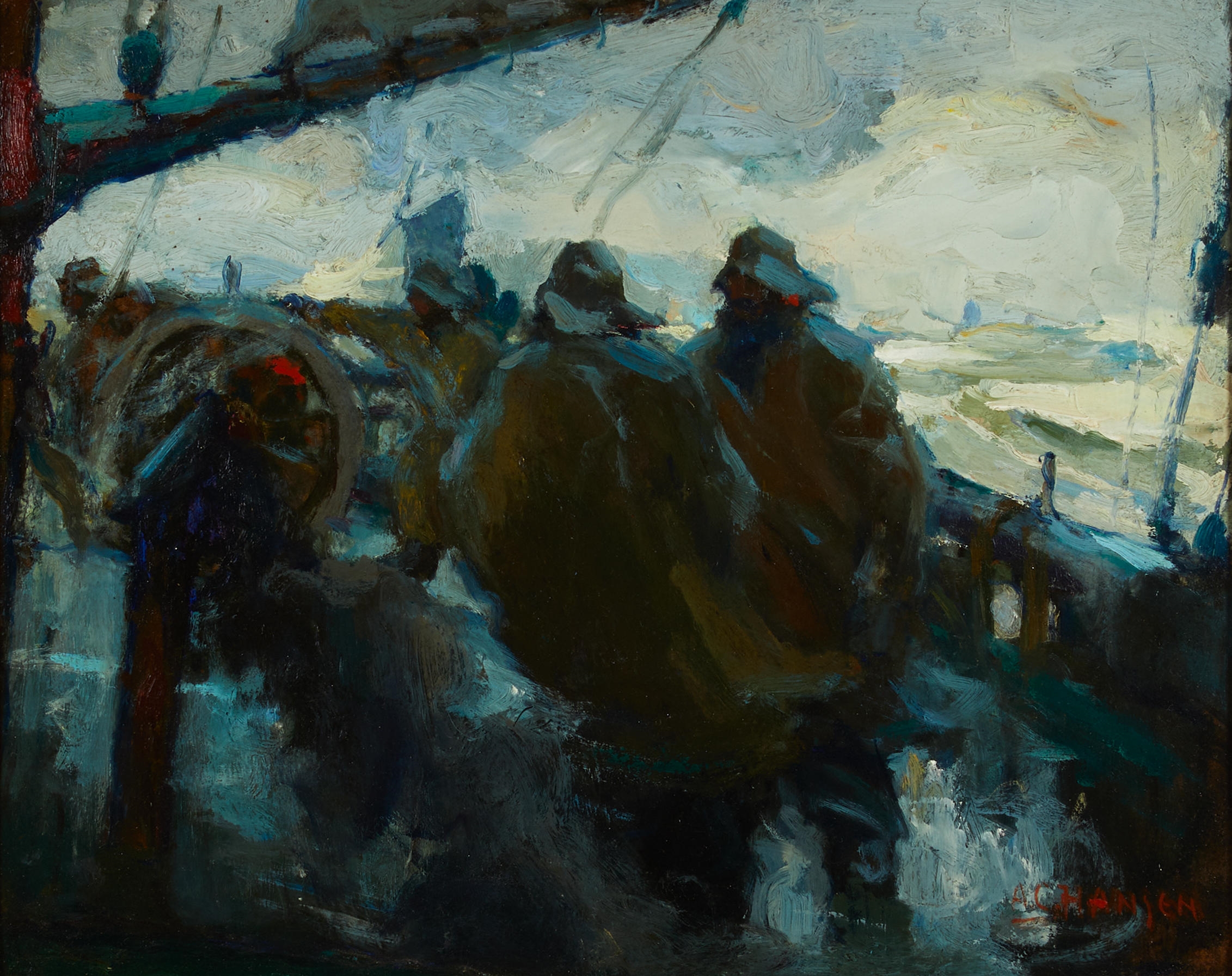 Armin Carl‏ Hansen | Salmon trawlers | MutualArt