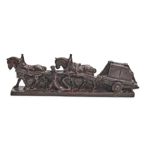 Mahonri Mackintosh‏ Young | The Stone Cart | MutualArt