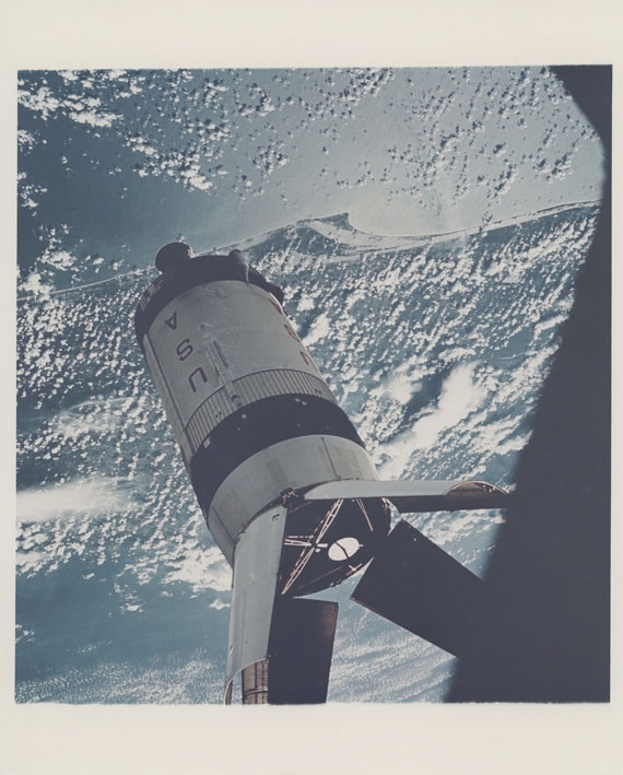 Walter Cunningham | First Apollo rocket stage photographed from space ...
