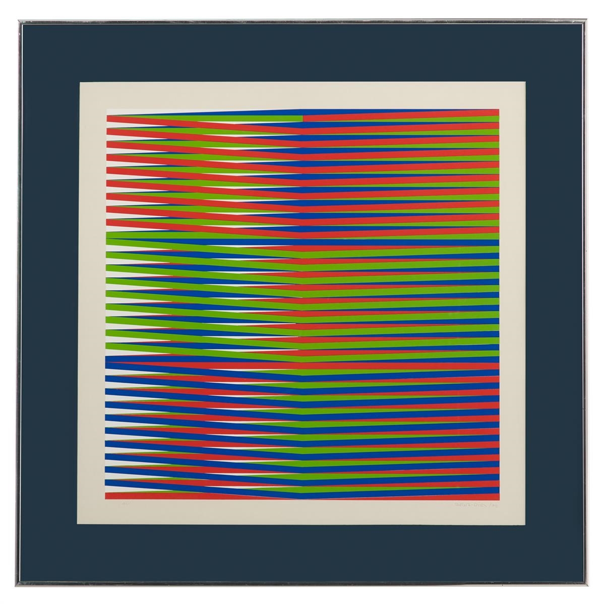 Carlos Cruz-Diez | 6 works: Couleur additive (1970) | MutualArt