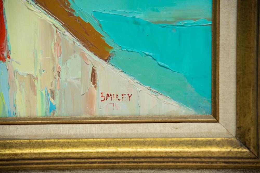 Sidney Smiley | Street Cafe in Rio | MutualArt