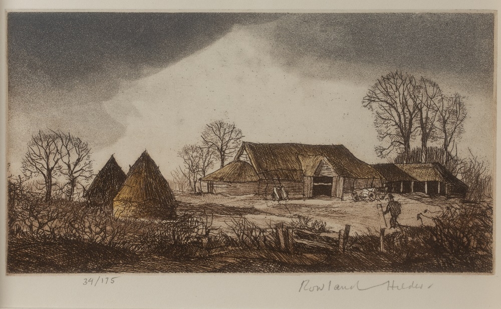 Rowland Hilder | 'Winter Sunshine' | MutualArt