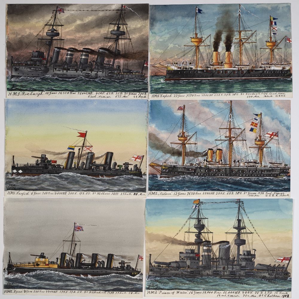 James Scott Maxwell | Warships at sea: HMS Prince of Wales, HMS Nelson ...