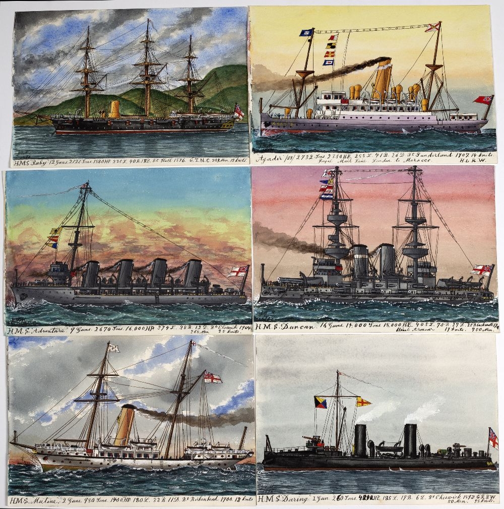 James Scott Maxwell | Warships at sea, HMS Ruby, HMS Duncan, HMS Mutine ...