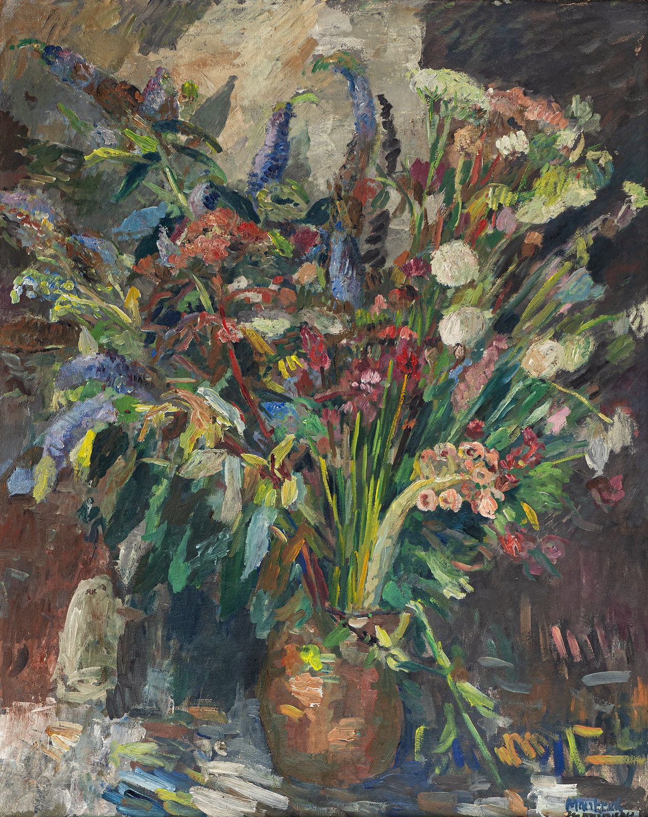 Manfred Henninger | Blumenstillleben | MutualArt