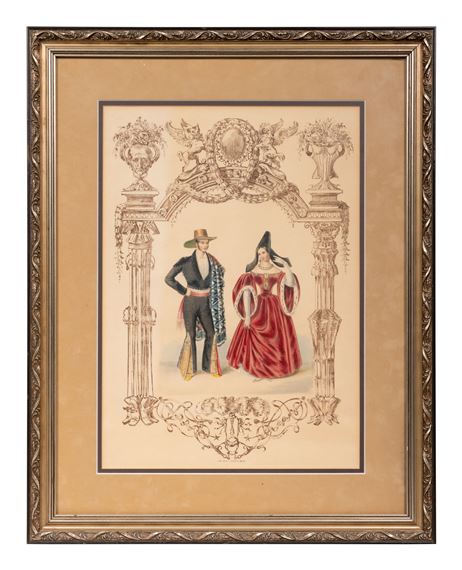 Unknown | A Pair of Continental Lithographs | MutualArt