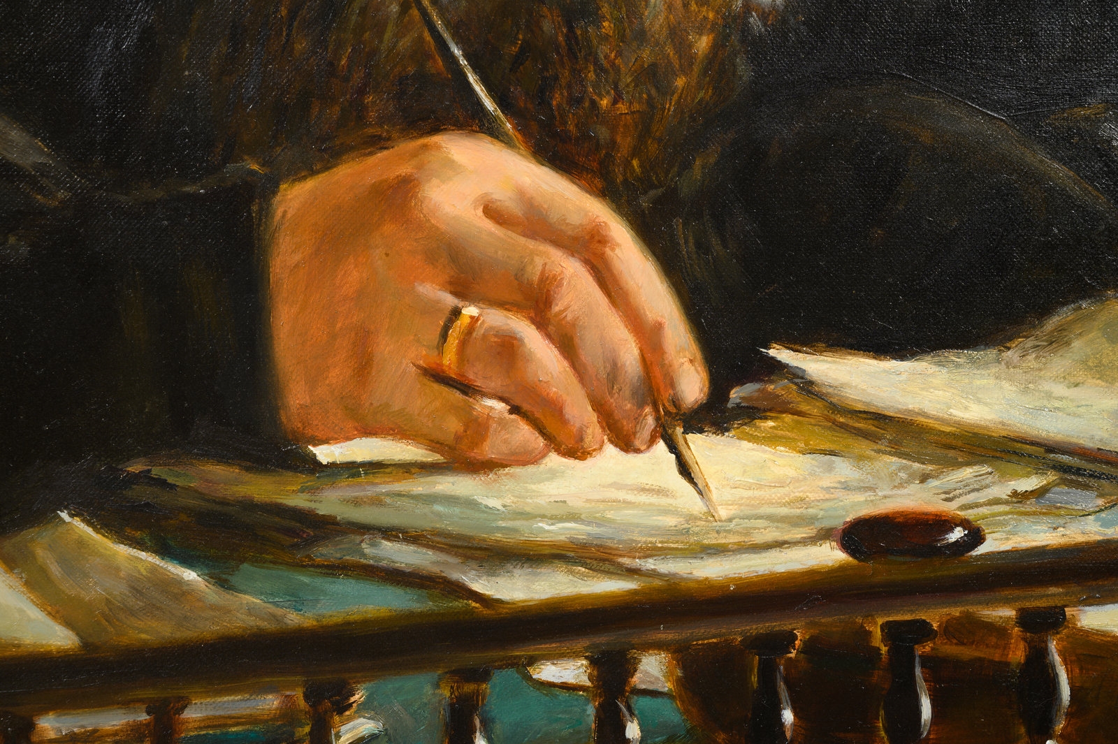 Nikolai Ge | Portrait of Leo Tolstoy | MutualArt