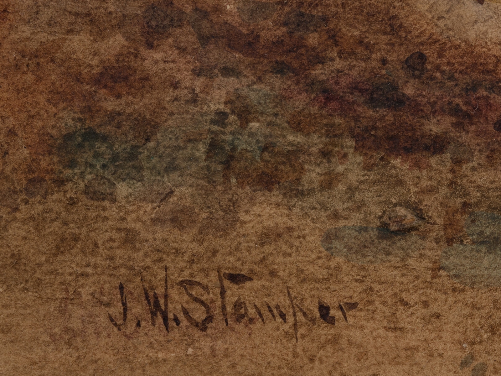 James William Stamper | Landscapes with Sheep and Cows (two works ...