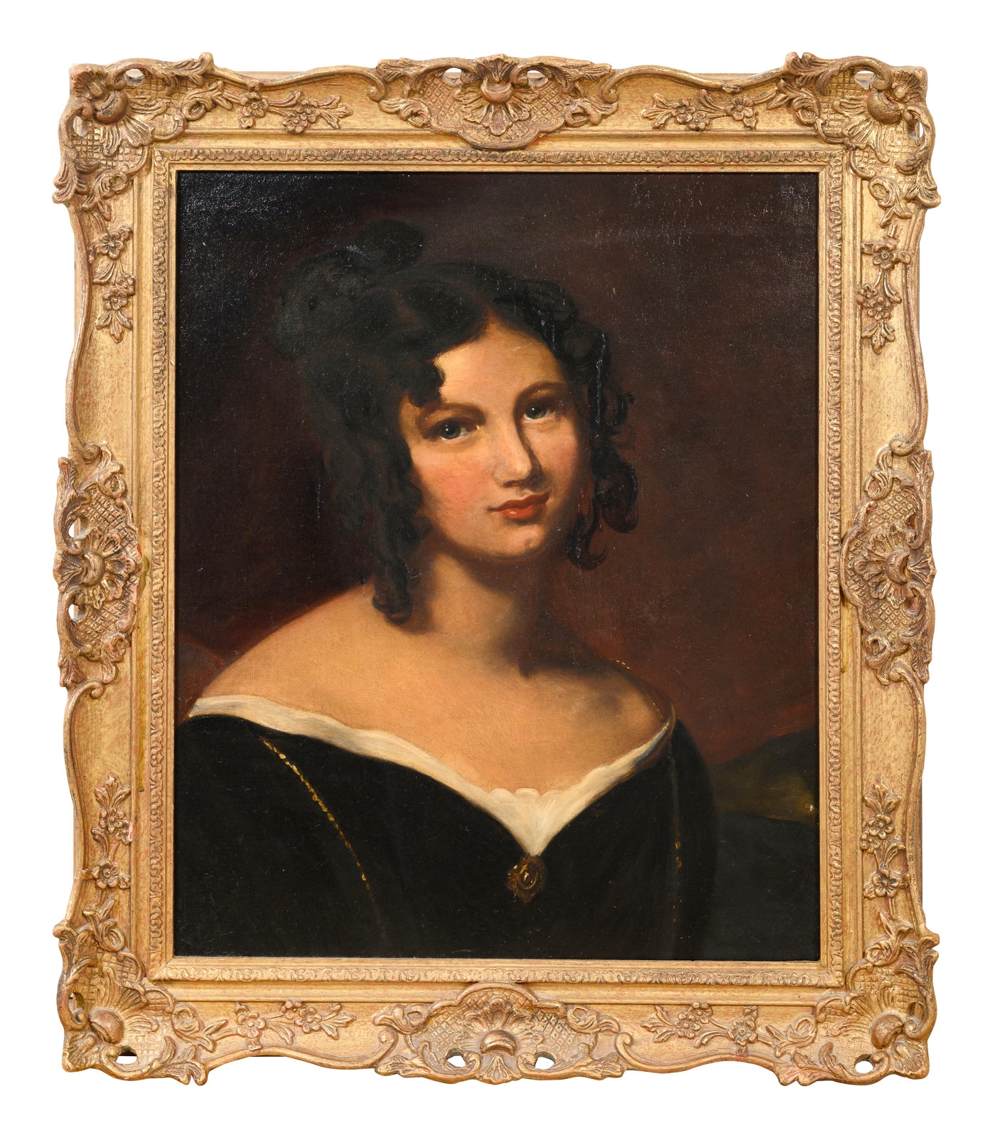 British School, 19th Century | Portrait of a Lady (19th Century ...