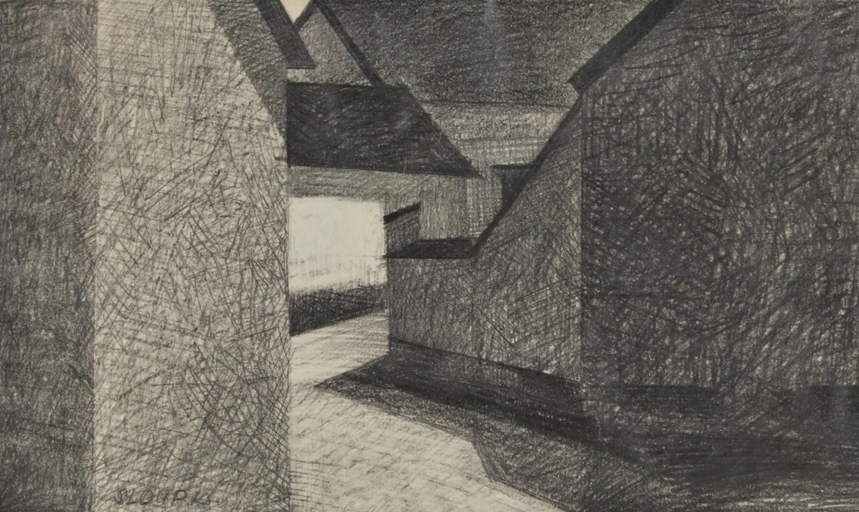 Karel Sloup | GEOMETRIE DOMŮ II. | MutualArt