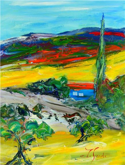 Jean Sardi | Cabanon bleu | MutualArt
