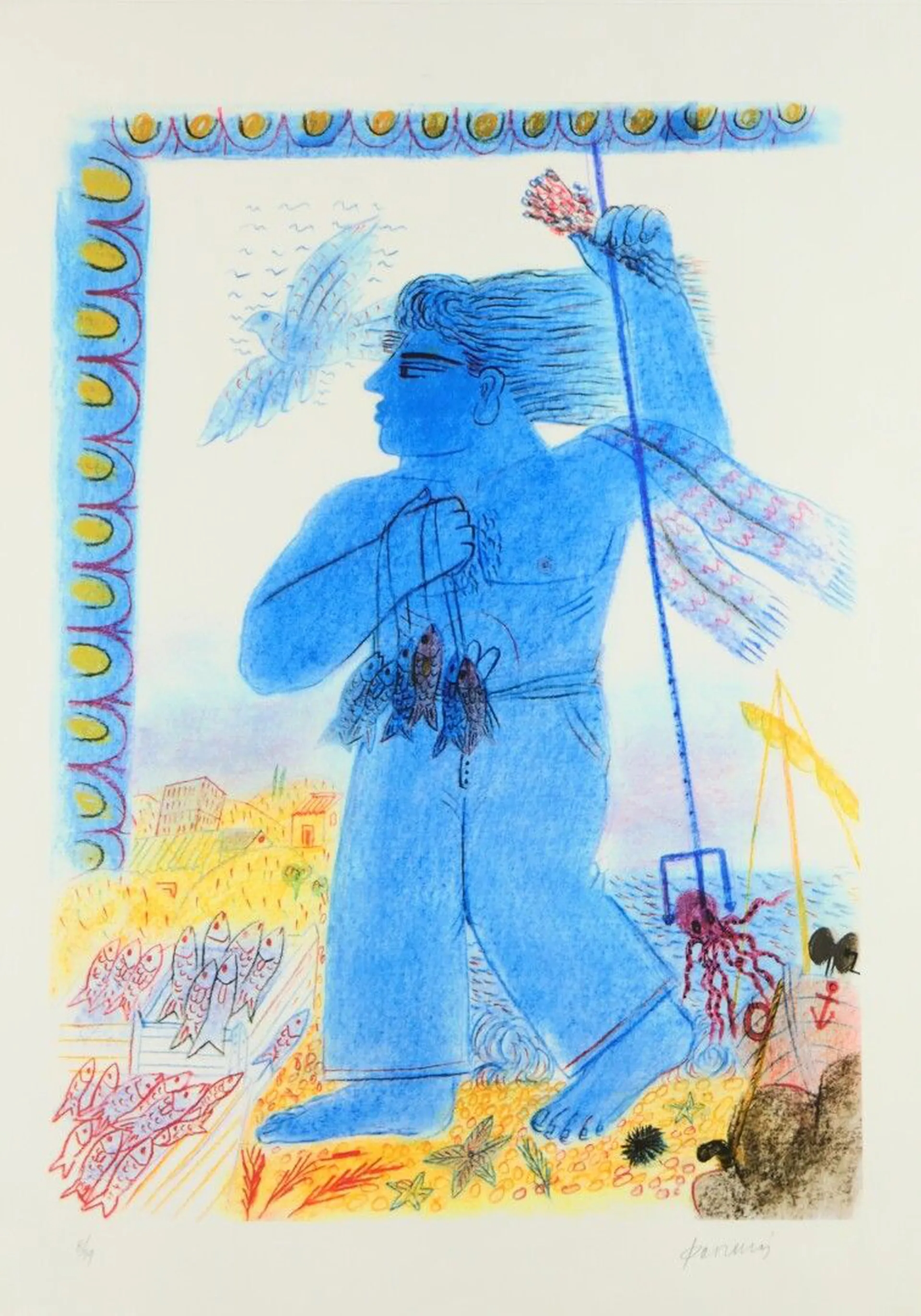 Alecos Fassianos | Les poissons | MutualArt