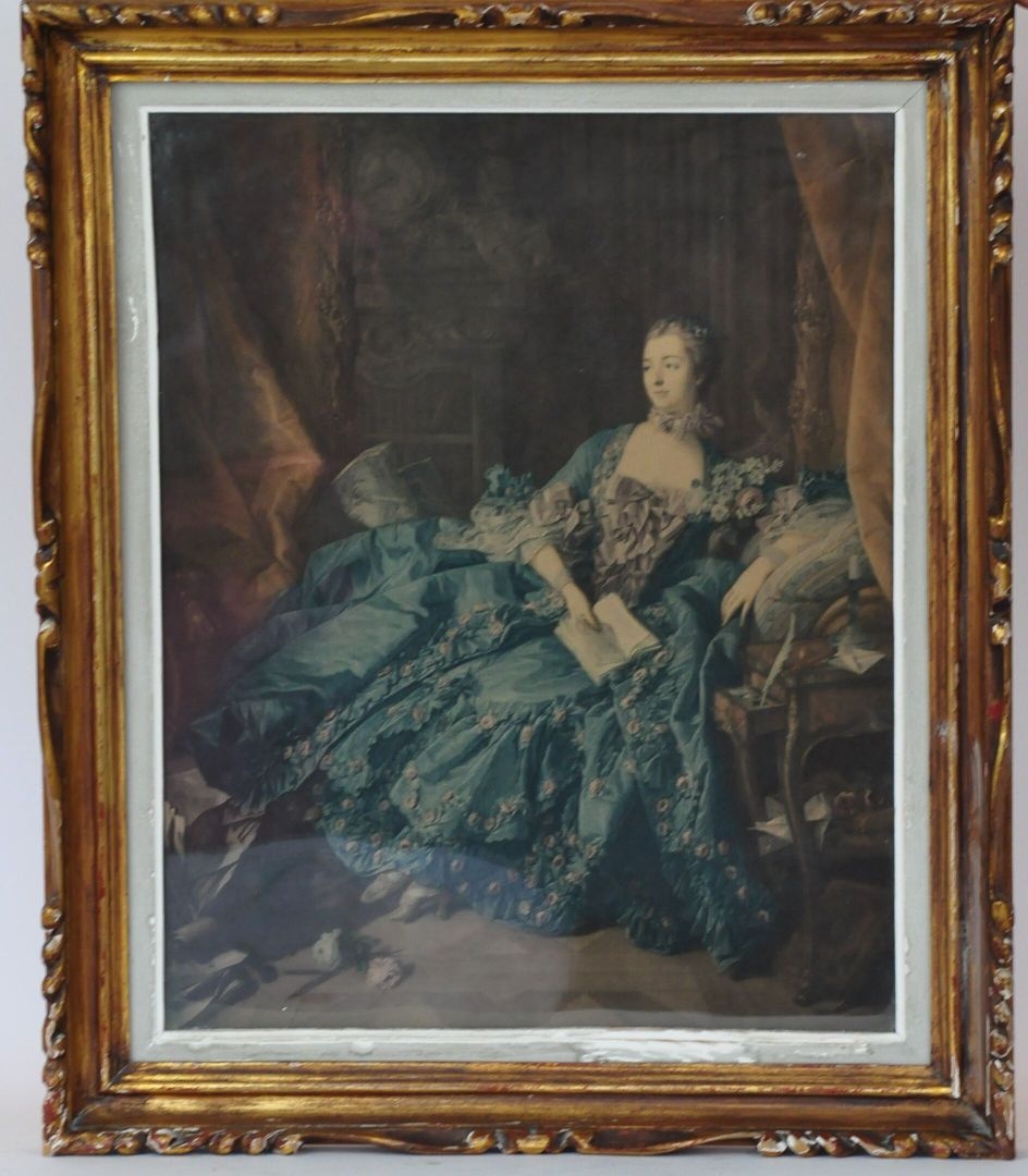 François Boucher | Portrait de Madame de Pompadour | MutualArt