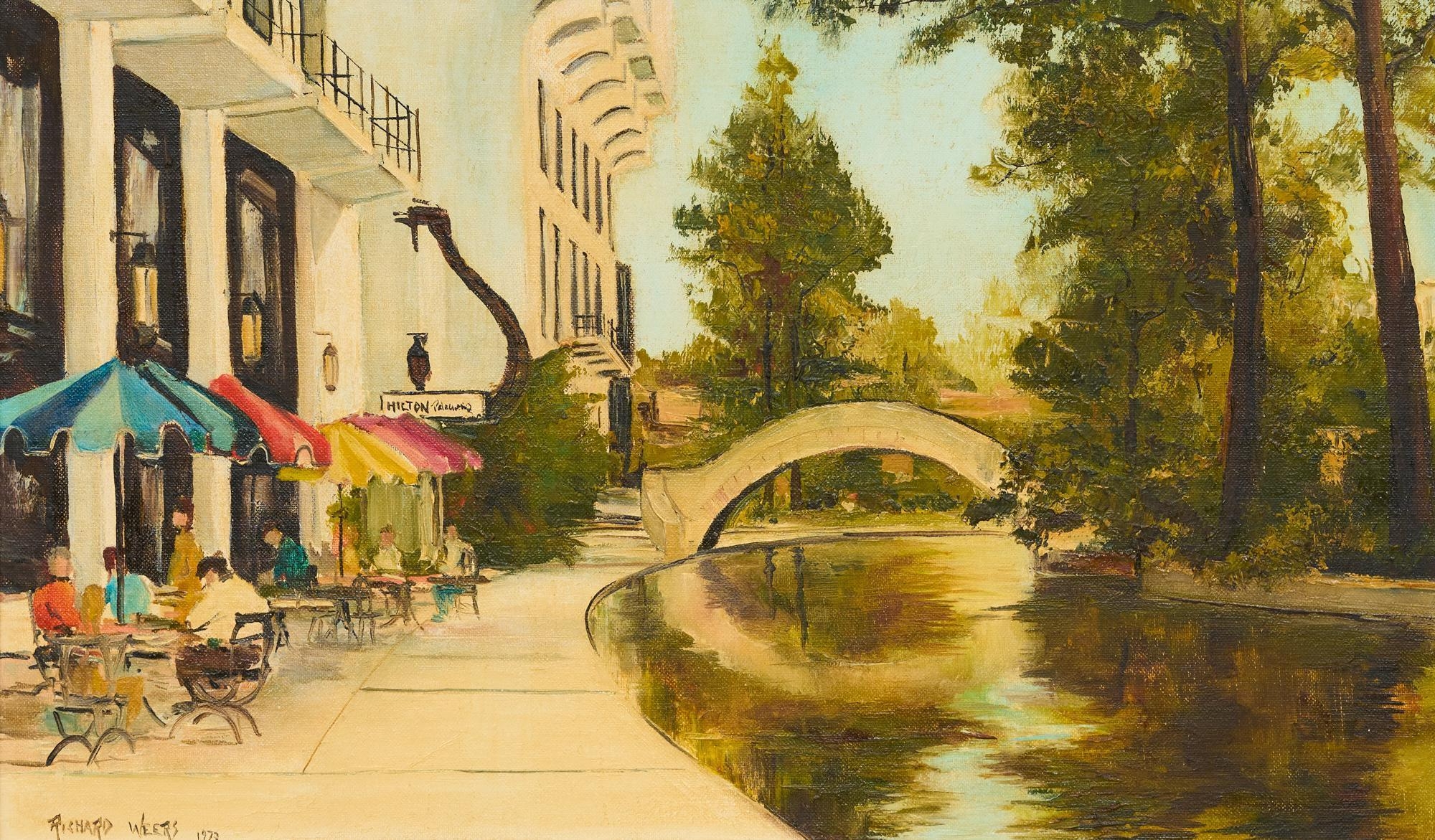 Richard Weers | Riverwalk (1973) | MutualArt